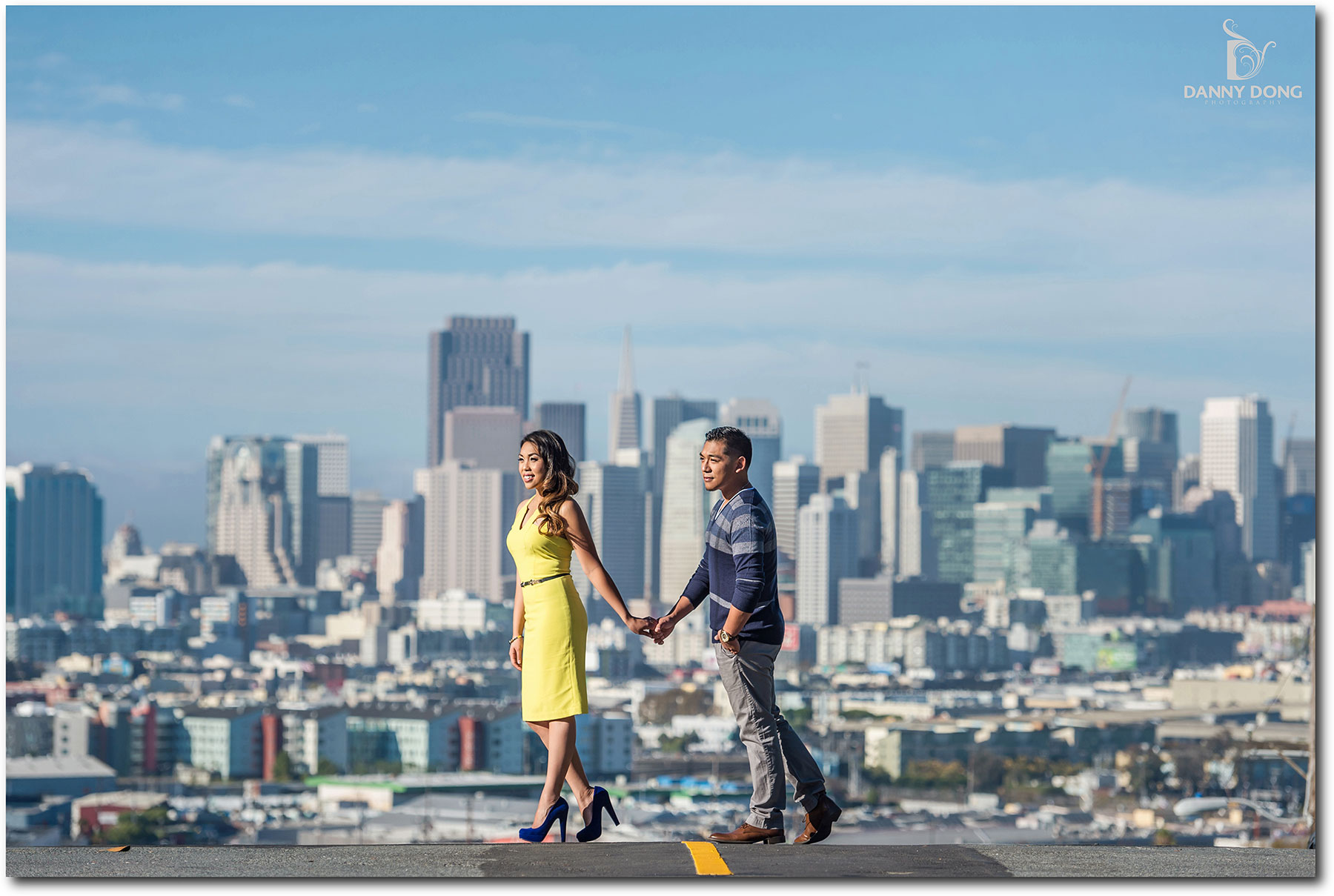 San Francisco Engagement Photo Session | Monique + Lawrence | SF, CA ...